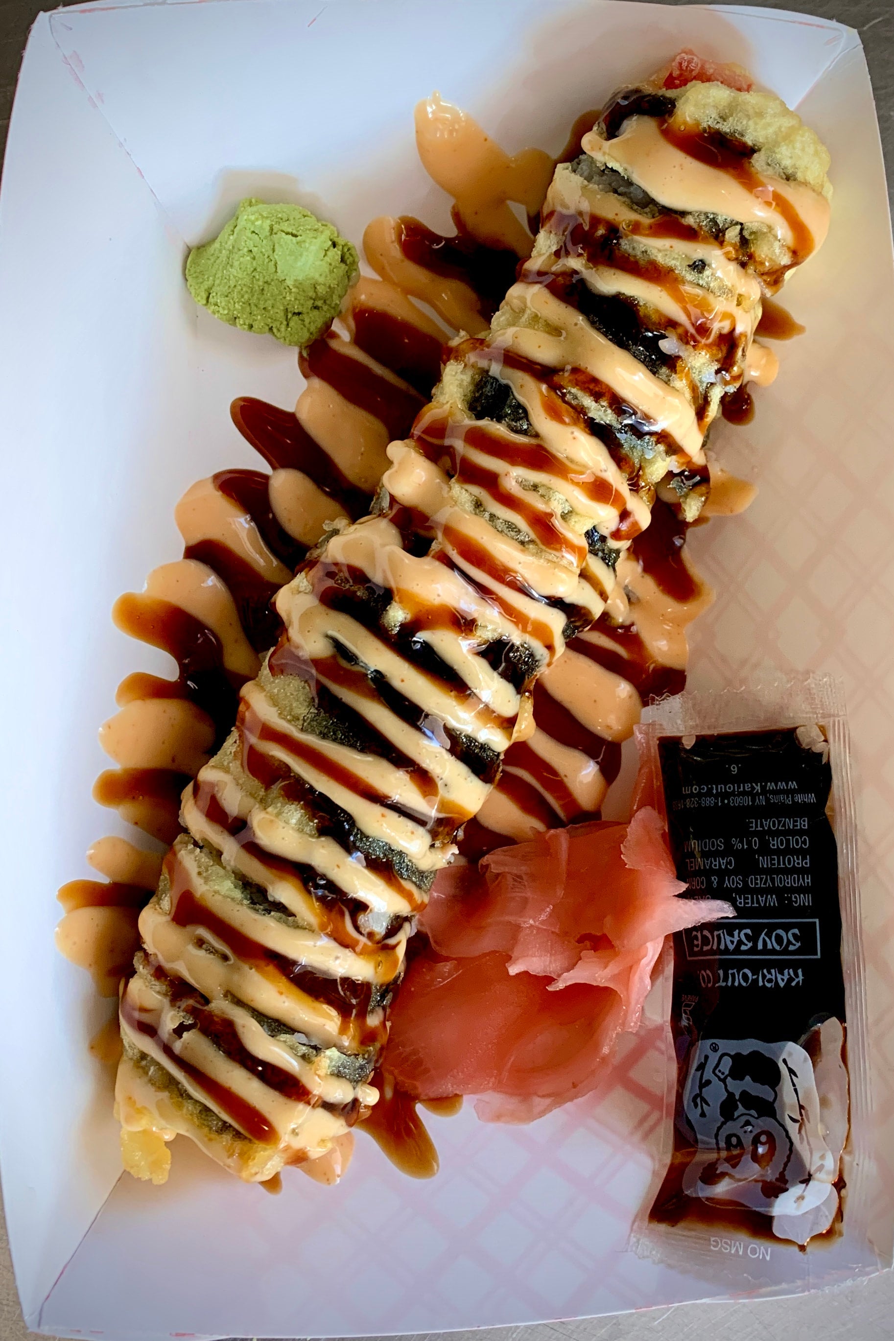 Takashimura Roll (deep fried) | Takashimura Hibachi Expre